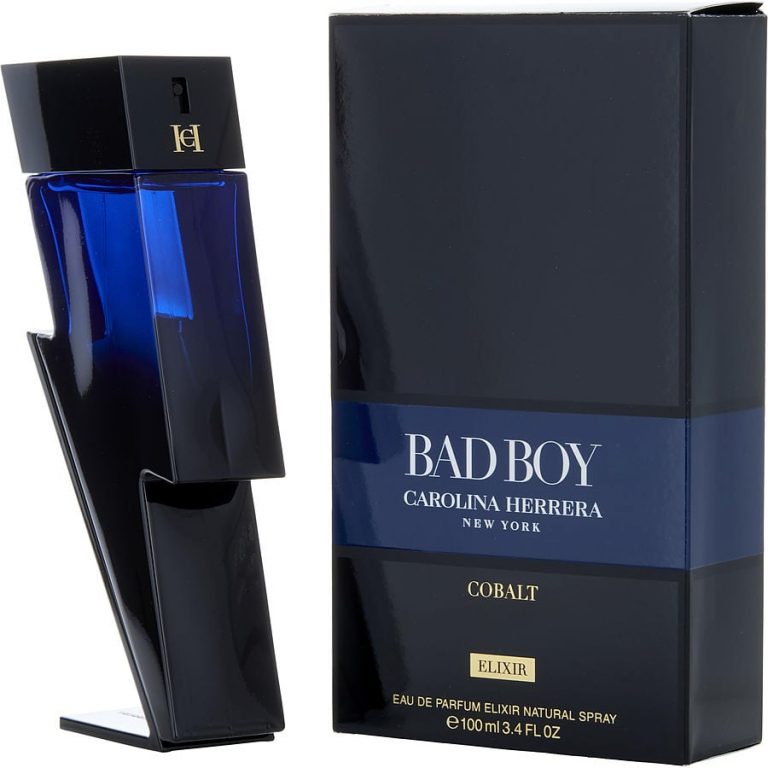 Carolina Herrera Bad Boy Cobalt Elixir EDP 3.4 oz - The Cologne Man